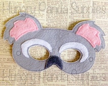 Unique koala mask related items | Etsy