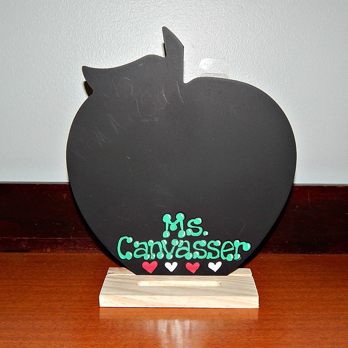 Apple Shaped Chalkboard