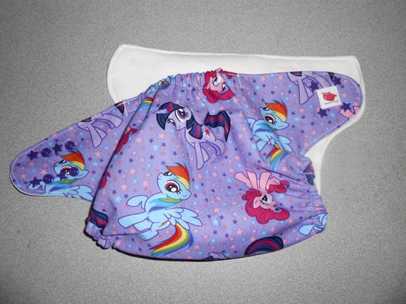 Full One Size My Little Pony Pocket Diaper
