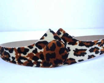 Popular items for leopard print belt on Etsy