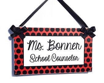 Counselor door sign | Etsy