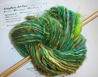 Unique handspun art yarn related items | Etsy