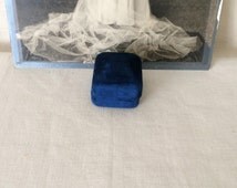 Popular items for velvet ring box on Etsy