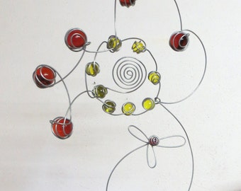 Wire mobile | Etsy