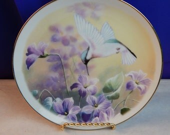 Popular items for hummingbird plates on Etsy