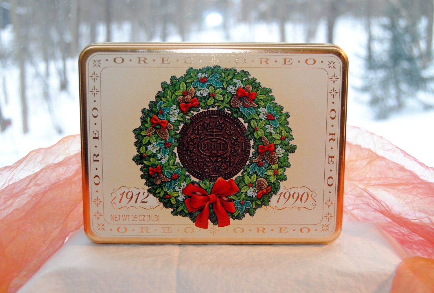 Vintage Tin Box – Oreo’s Cookies – Holiday – 1912 to 1990 Limited ...
