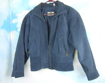 Items similar to Vintage 1950s 1960s Mens Pig Skin SUEDE Jacket with ...