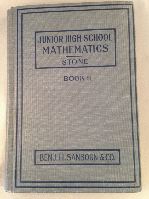 Junior High School Mathematics Book II by John C by ThePerfectPast