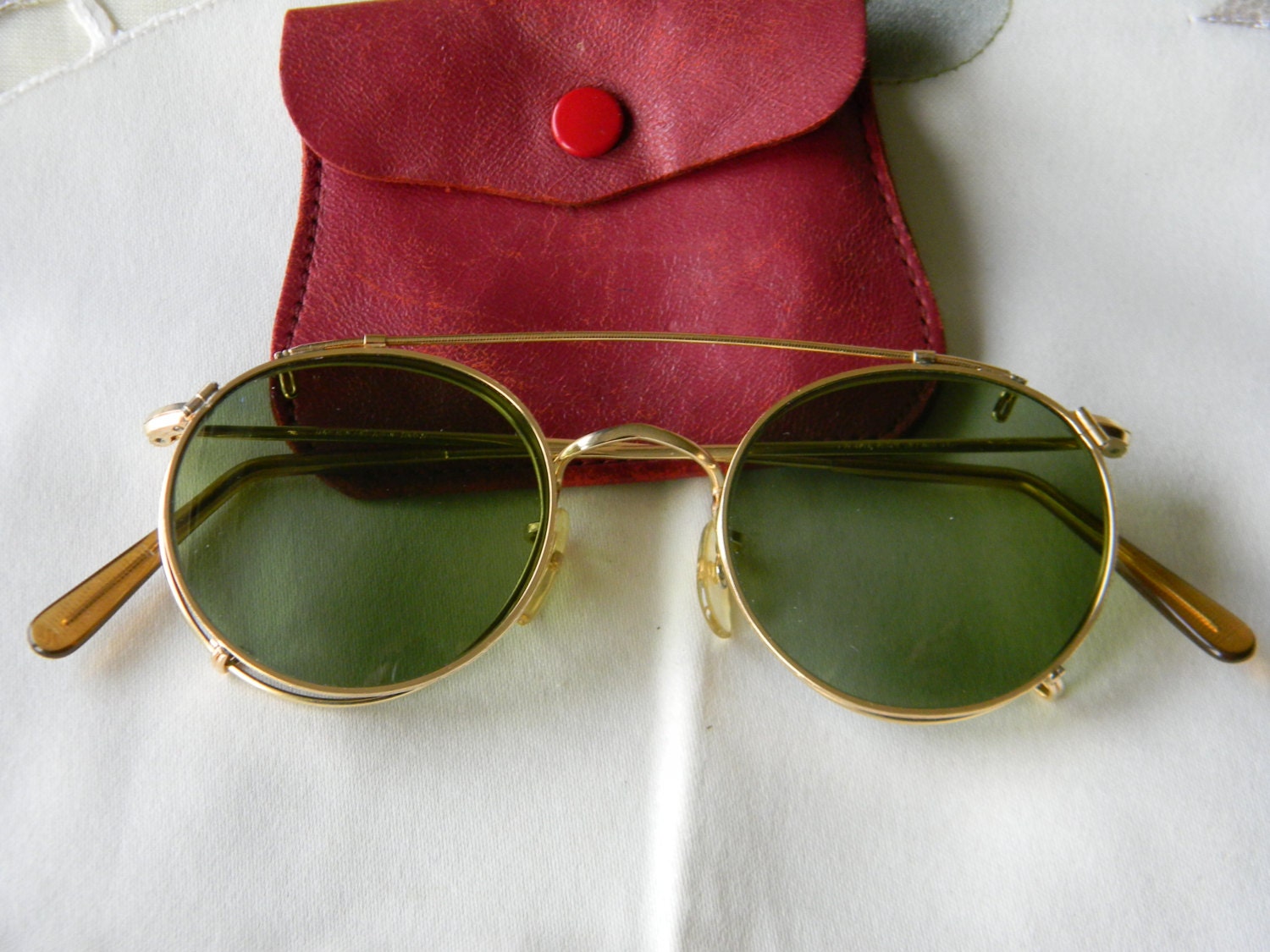 Rare Vintage, Algha 12KT GF Panto Eyeglasses Frame.With Gold filled ...