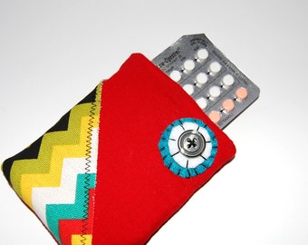 Popular items for red pill case on Etsy