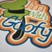 Disney I'm With Goofy Die Cut Paper Pieced Title for