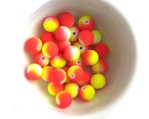 Popular items for bright red yellow on Etsy