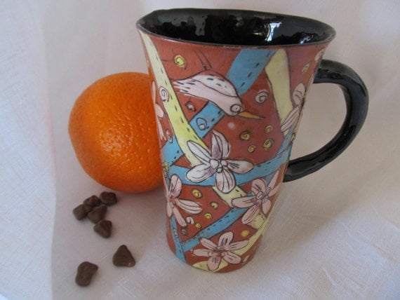 Ceramic Coffee mug Decorative mug Ceramic coffee cup