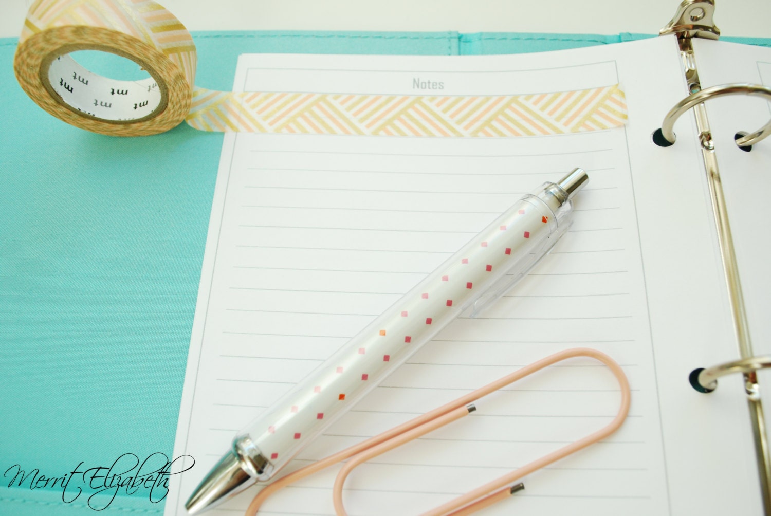 Basic Notes Page A5 Sized