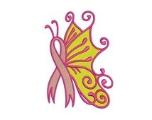 Popular items for cancer butterfly on Etsy