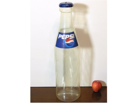 Novelty Bank Giant Pepsi Bottle two feet tall by OnceMoreVintage