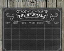 Unique chalkboard organizer related items | Etsy