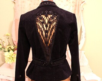 Popular items for rhinestone jacket on Etsy