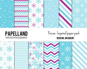 Frozen background | Etsy