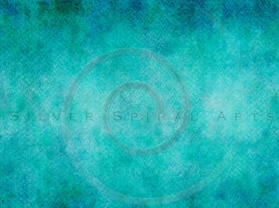 Teal Aqua Watercolor Photography Background Instant Download