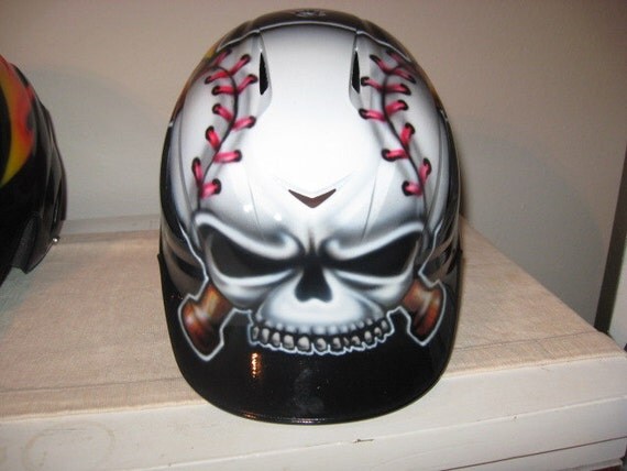 Custom baseball softball batting helmet