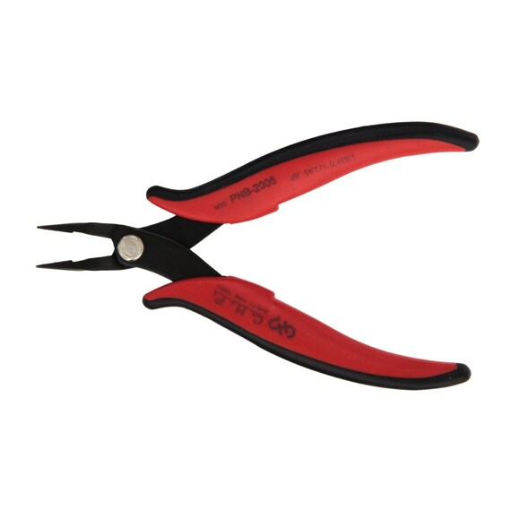 Needle Nose Pliers Angled Pliers Serrated By Handmadecraftsupply