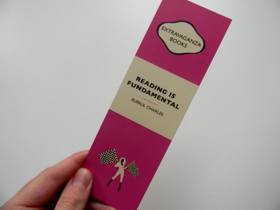Reading is Fundamental Bookmark by greenheaddesign on Etsy