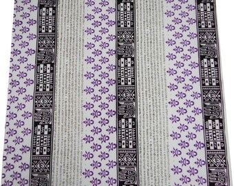 Popular items for text print fabric on Etsy