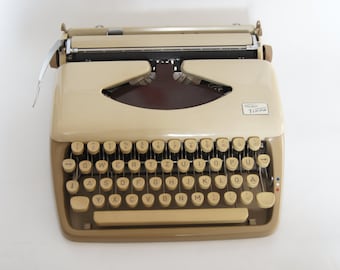 Brown typewriter | Etsy