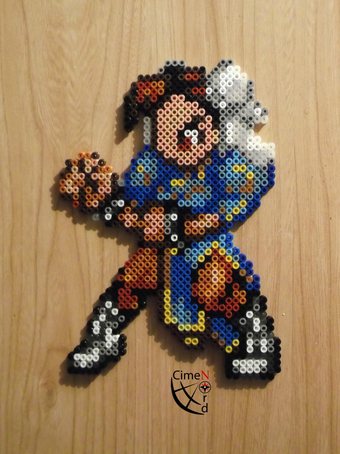 Chun Li perler beads