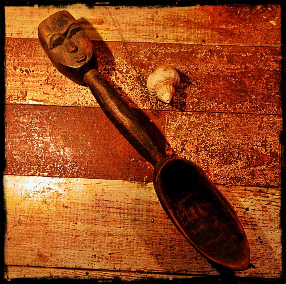 folk art spoon carving vintage – Haute Juice