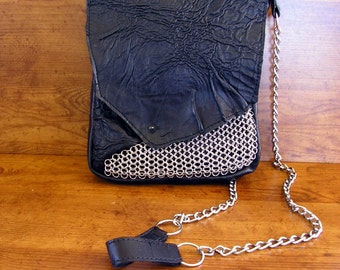 Leather chainmail | Etsy