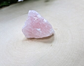 Raw Rose Quartz Crystal - Large Rough Stone - Altar Stone - Healing ...