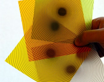 Translucent Origami Paper 18 sheets Medium Sized 5 inch