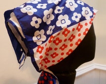 Popular items for 60s head scarf on Etsy