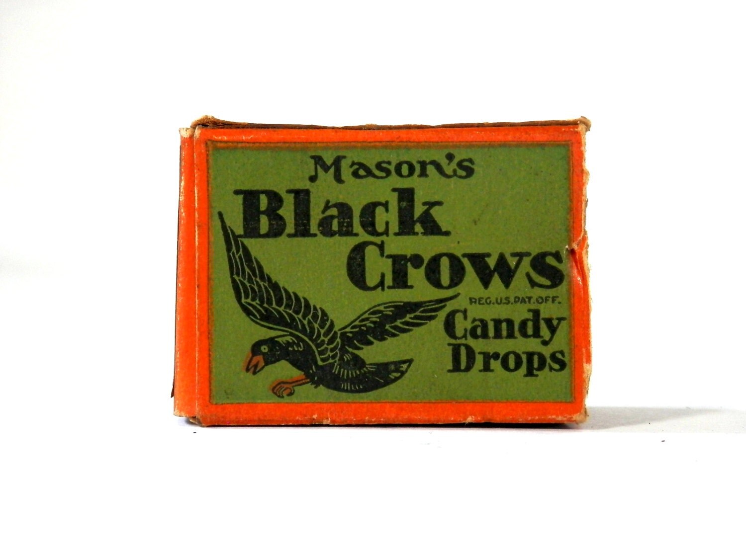 Black Crows Masons Candy Drops Box Sample Size Halloween Decor – Haute ...