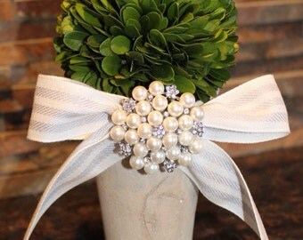 Pearl topiary | Etsy