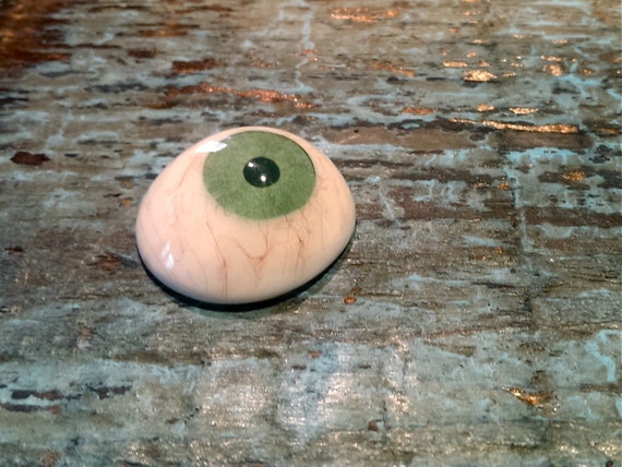 Glass Eye Realistic Human Prosthetic Bright by OddBallOddity