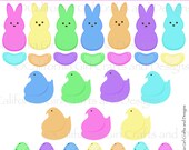 Items similar to Easter Sweets Candy Clipart - Instant Digital Download ...