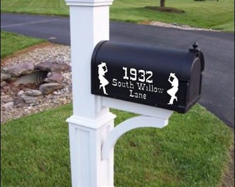Popular items for mailbox vinyl decal on Etsy