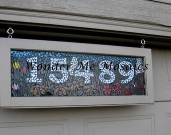 Stained glass sign | Etsy