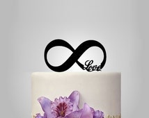 Unique infinity cake topper related items | Etsy