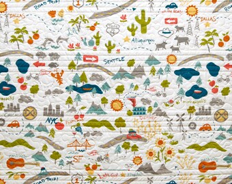 Birch tree quilt | Etsy