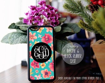 Monogram phone case | Etsy