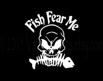 Unique fish fear me related items | Etsy