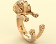 Popular items for beagle ring on Etsy