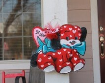 Popular items for valentine door decor on Etsy