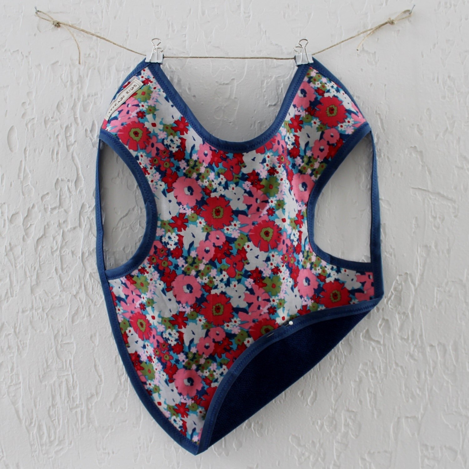 Reversible Baby Bib Apron Style