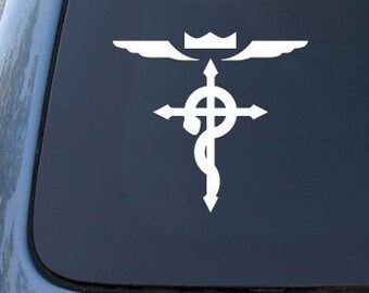 Unique cross window decal related items | Etsy