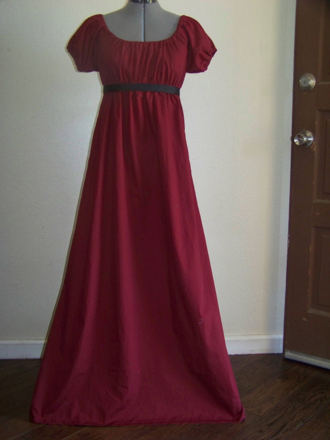 Jane Austen Regency Style Costume Dress 6/8 women by MiaandHerTutu